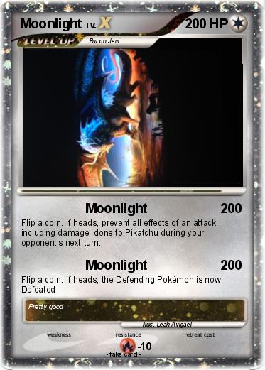 Pokémon Moonlight 69 69 - Moonlight - My Pokemon Card