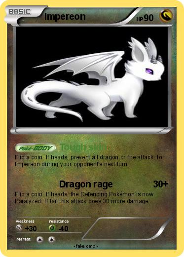 Pokémon Impereon - Tough skin - My Pokemon Card