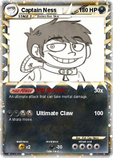 Pokémon Captain Ness - PSI Rockin - My Pokemon Card