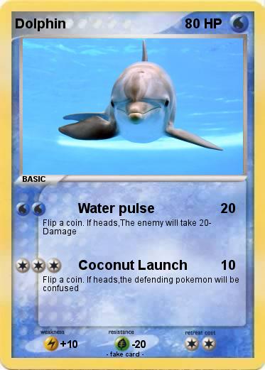 Pokémon Dolphin 200 200 - Water pulse - My Pokemon Card
