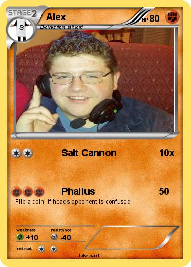 Pokémon Alex 2062 2062 - Salt Cannon - My Pokemon Card