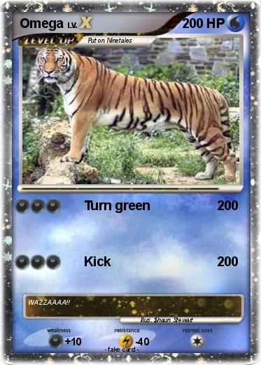 Pokémon Omega 367 367 - Turn green - My Pokemon Card