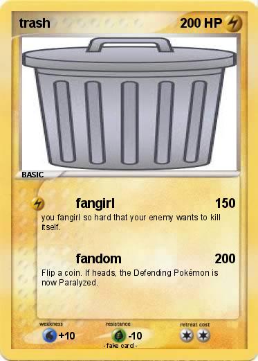 Pokémon trash 142 142 - fangirl - My Pokemon Card