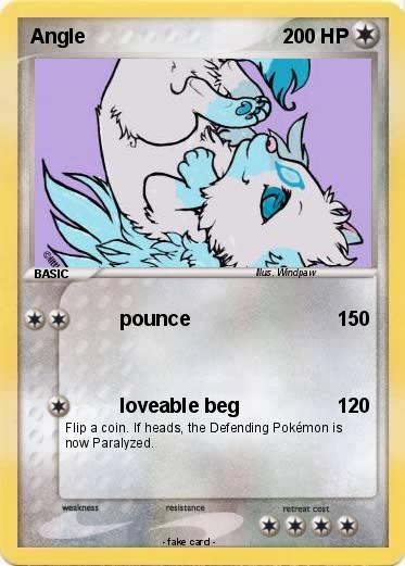 Pokémon Angle 27 27 - pounce - My Pokemon Card
