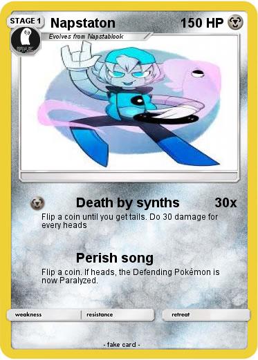 Pokémon Napstaton 1 1 - Death by synths - My Pokemon Card