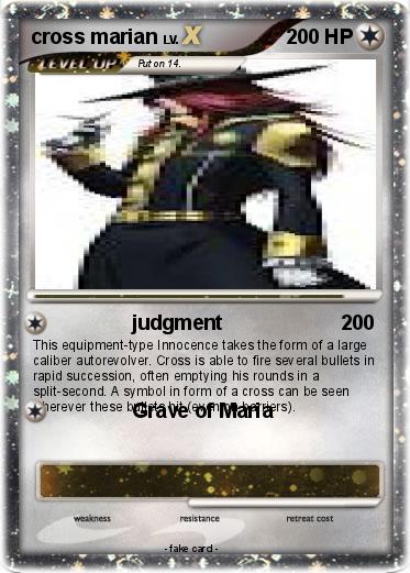 Pokémon cross marian 2 2 - judgment - My Pokemon Card