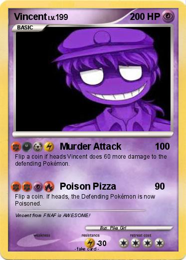 Pokémon Vincent 409 409 - Murder Attack - My Pokemon Card