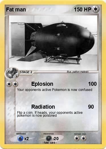 Pokémon Fat man 294 294 - Eplosion - My Pokemon Card