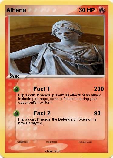 Pokémon Athena 249 249 - Fact 1 - My Pokemon Card