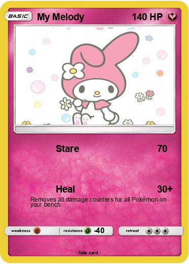 Pokémon My Melody 10 10 - Stare - My Pokemon Card