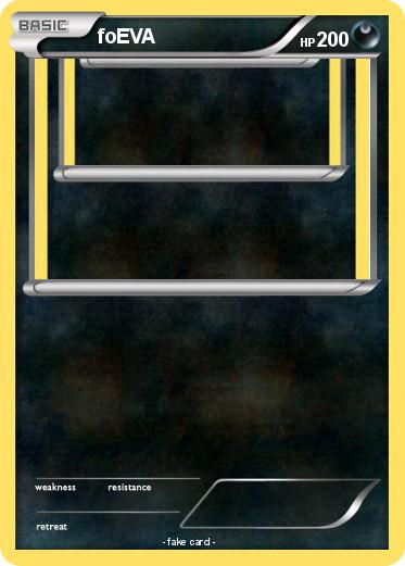 Pokémon foEVA - My Pokemon Card
