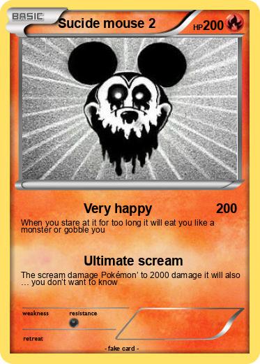 Pokémon Sucide mouse 2 1 1 - Very happy - My Pokemon Card