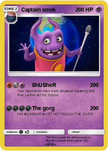 Pokémon Captain smek 3 3 - ShUSheR - My Pokemon Card
