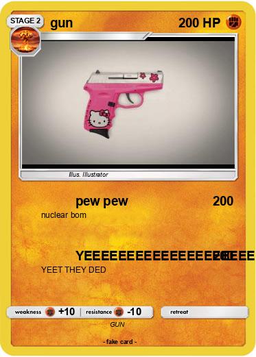 Pokémon gun 683 683 - pew pew - My Pokemon Card