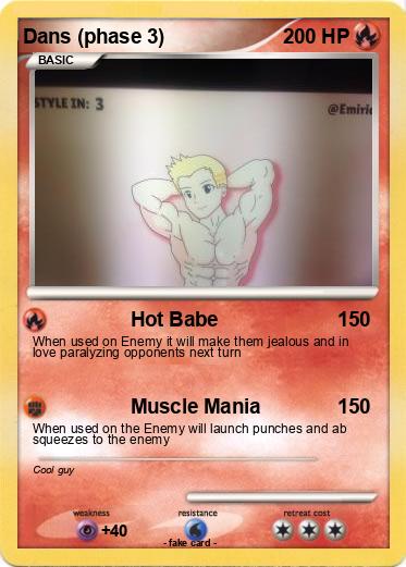 Pokémon Dans phase 3 3 - Hot Babe - My Pokemon Card