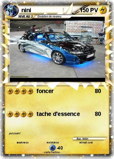 Pokémon nini 13 13 - foncer - Ma carte Pokémon