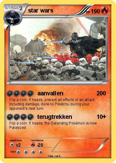 Pokémon star wars 296 296 - aanvallen - My Pokemon Card