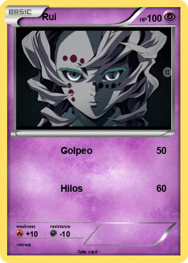 Pokémon Rui 24 24 - Golpeo - Mi carta pokémon