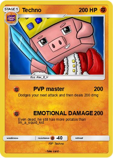 Pokémon Techno 95 95 - PVP master - My Pokemon Card