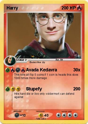 Pokémon Harry 2662 2662 - Avada Kedavra - My Pokemon Card