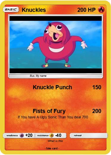 Pokémon Knuckles 982 982 - Knuckle Punch - My Pokemon Card