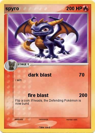 Pokémon spyro 1112 1112 - dark blast - My Pokemon Card