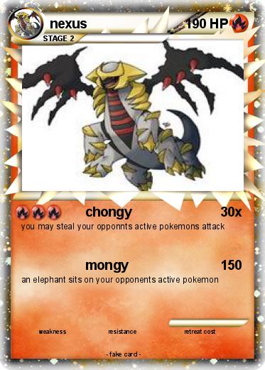 Pokémon nexus 100 100 - chongy - My Pokemon Card