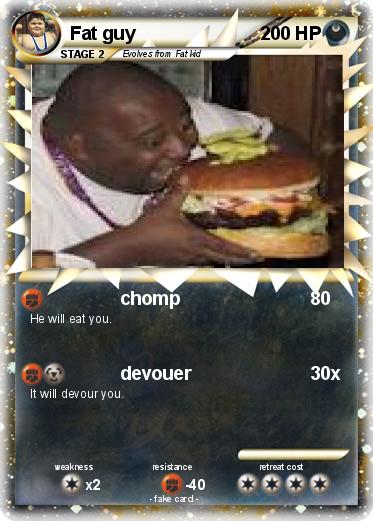 Pokémon Fat guy 68 68 - chomp - My Pokemon Card