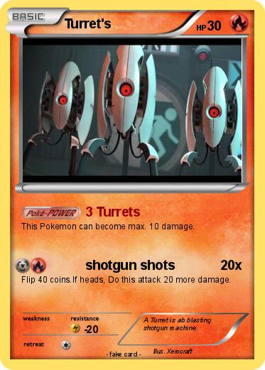 Pokémon Turret s - 3 Turrets - My Pokemon Card