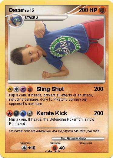 Pokémon Oscar 248 248 - Sling Shot - My Pokemon Card