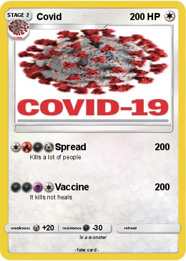Pokémon Covid 16 16 - Spread - My Pokemon Card