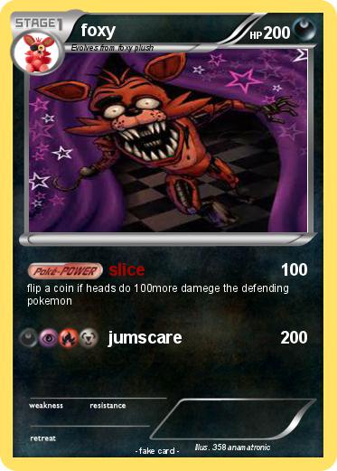 Pokémon foxy 1970 1970 - slice - My Pokemon Card
