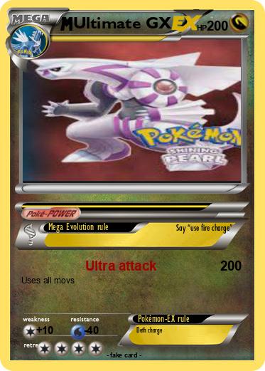 Pokémon Ultimate GX 4 4 - Ultra attack - My Pokemon Card