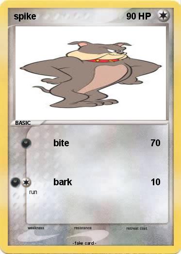 Pokémon spike 382 382 - bite - My Pokemon Card