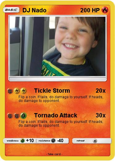 Pokémon DJ Nado - Tickle Storm - My Pokemon Card