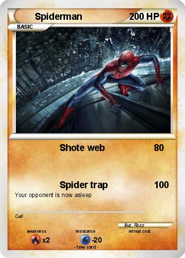 Pokémon Spiderman 690 690 - Shote web - My Pokemon Card