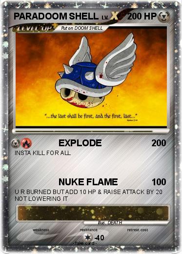 Pokémon PARADOOM SHELL - EXPLODE - My Pokemon Card