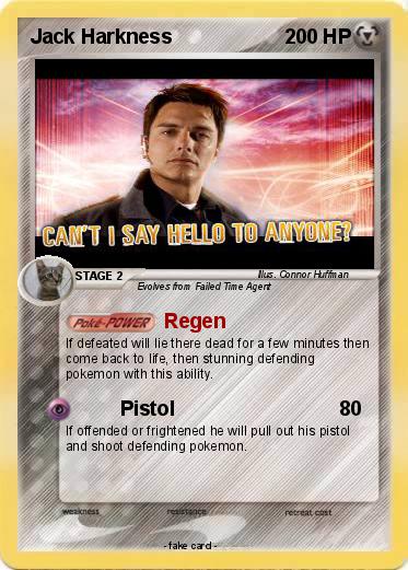 Pokémon Jack Harkness 4 4 - Regen - My Pokemon Card