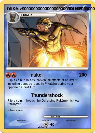 Pokémon mike 680 680 - nuke - My Pokemon Card