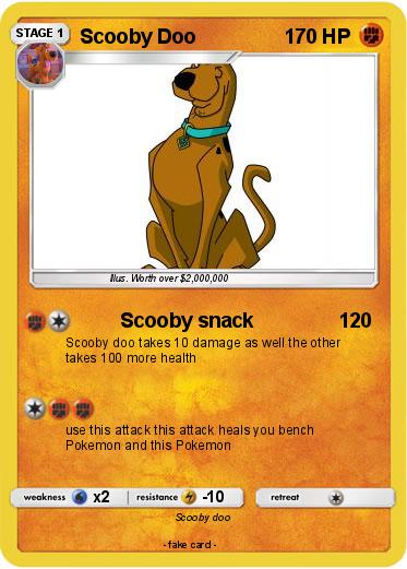 Pokémon Scooby Doo 204 204 - Scooby snack - My Pokemon Card