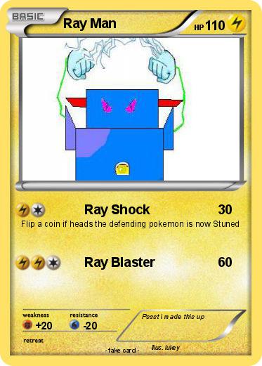 Pokémon Ray Man 2 2 - Ray Shock - My Pokemon Card