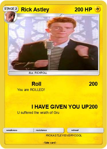 Pokémon Rick Astley 770 770 - Roll - My Pokemon Card
