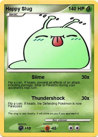 Pokémon Lil Slug - Slime - My Pokemon Card