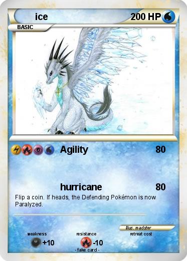 Pokémon ice 734 734 - Agility - My Pokemon Card