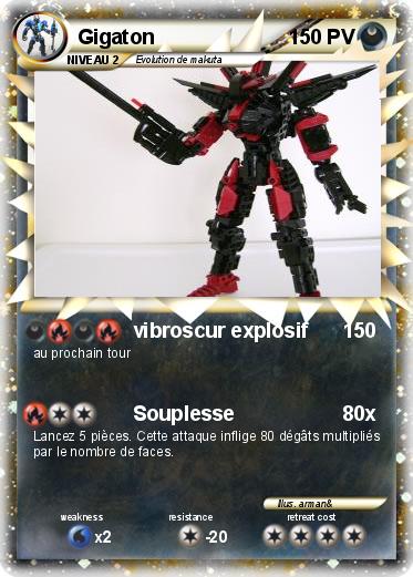 Pokémon Gigaton - vibroscur explosif 150 - Ma carte Pokémon