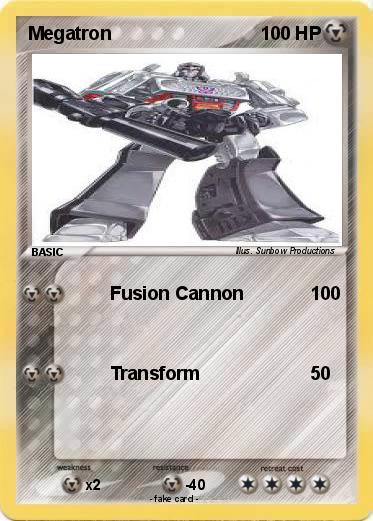 Pokémon Megatron 398 398 - Fusion Cannon - My Pokemon Card