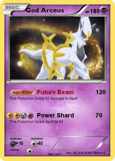 Pokémon God Arceus 21 21 - Future Beam - My Pokemon Card