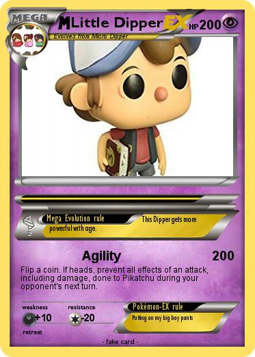 Pokémon Little Dipper 1 1 - Agility - My Pokemon Card