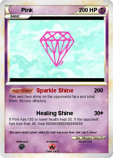 Pokémon Pink 1240 1240 - Sparkle Shine - My Pokemon Card