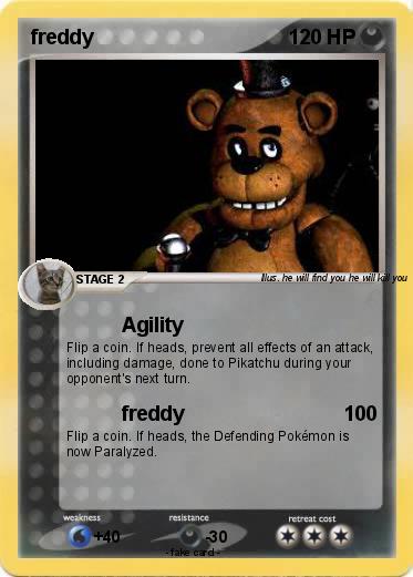 Pokémon freddy 2386 2386 - Agility - My Pokemon Card